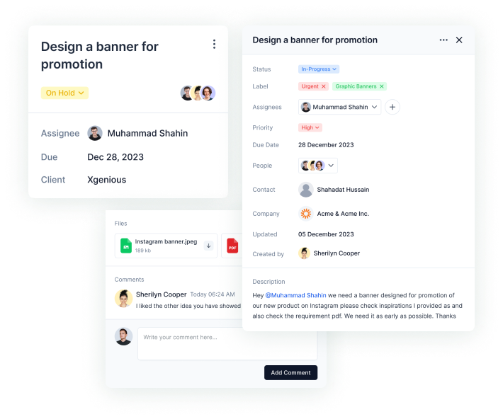 One Stop Solution for Client Management - Taskip